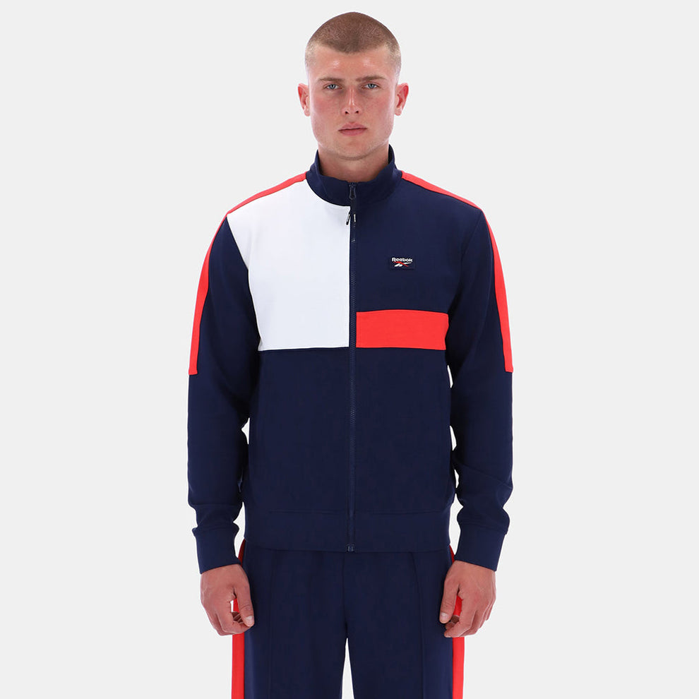 Colour Block Track Men's Jacket – Reebok Saudi